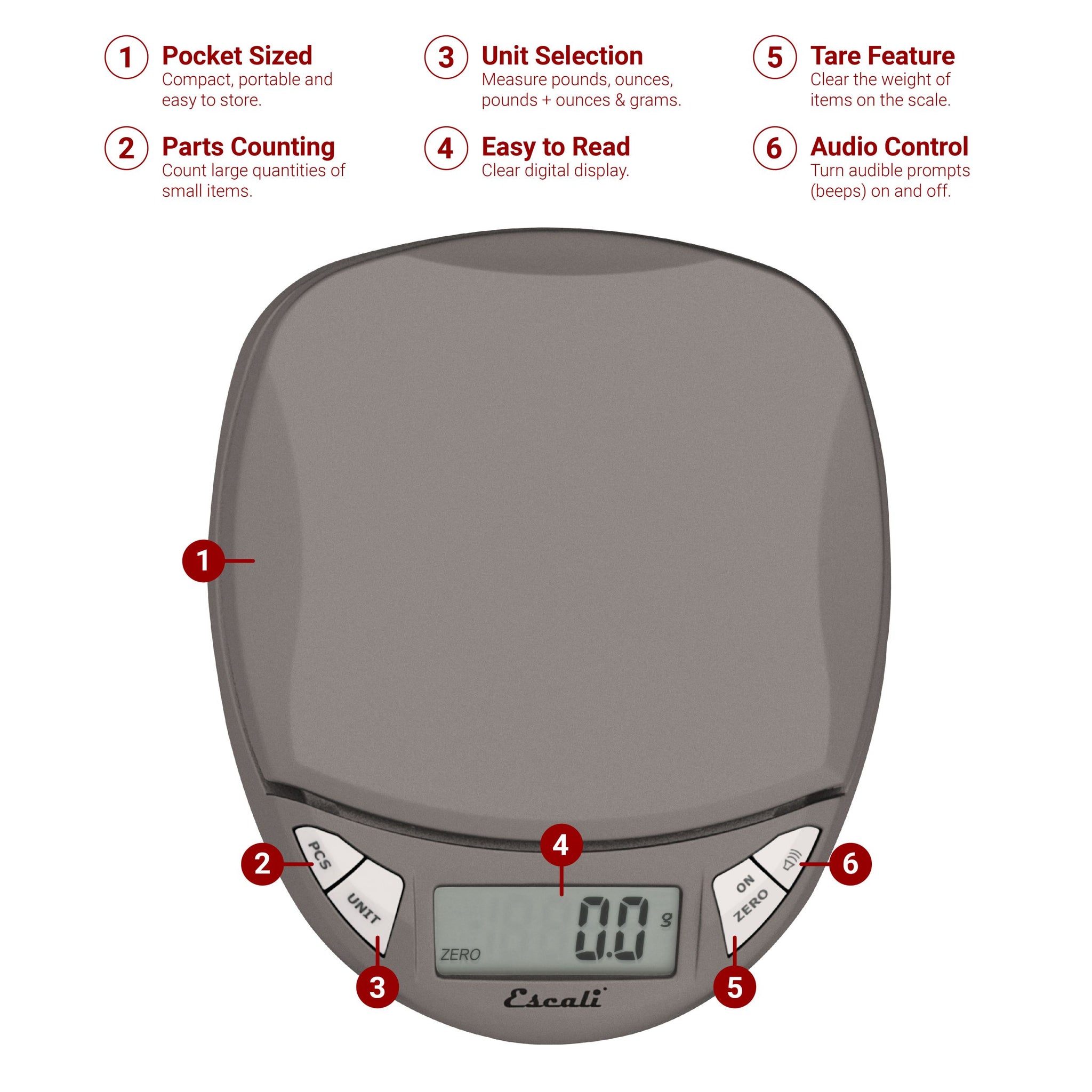 Pico High Precision Pocket Scale – KitchenSupply