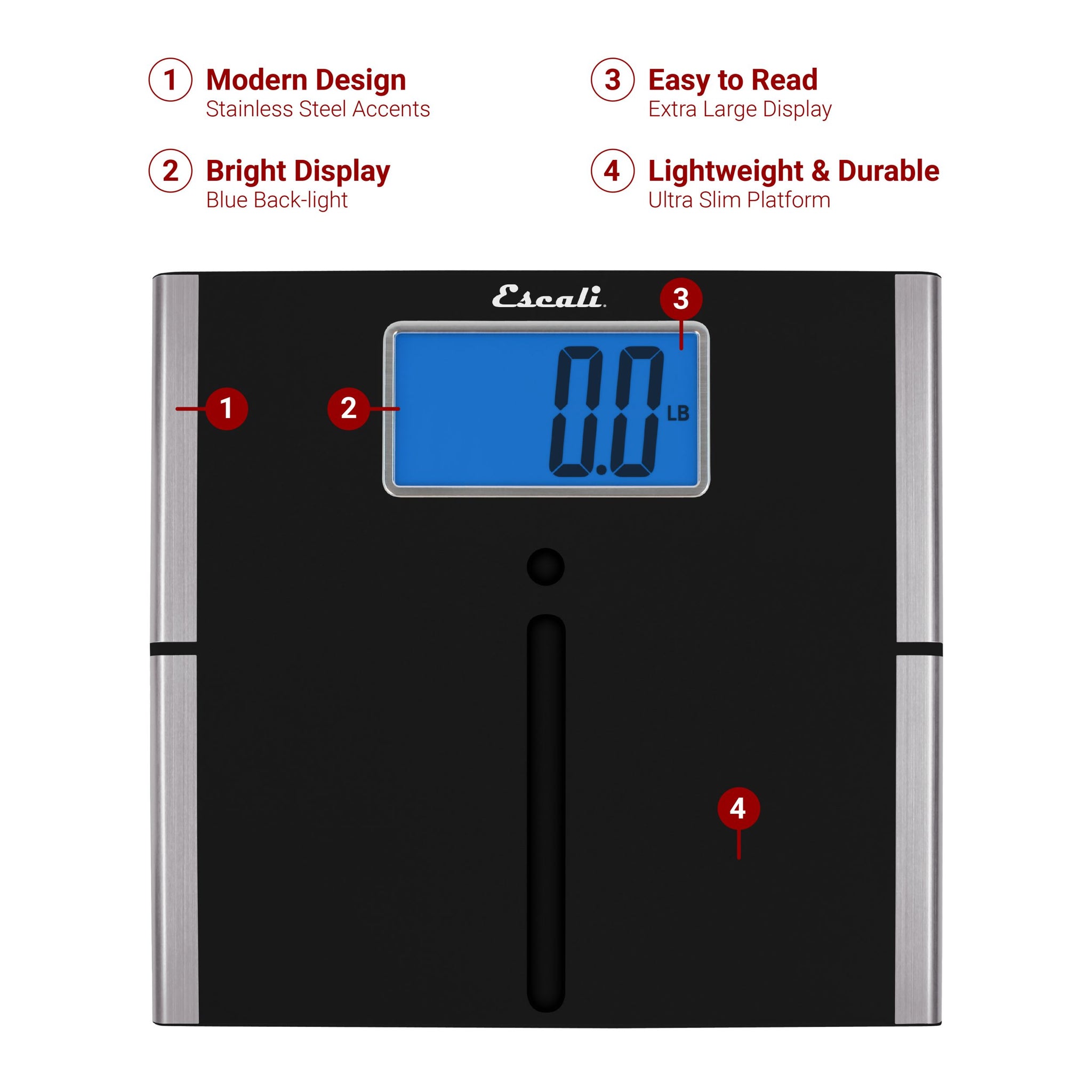 Easy Read Body Scale – KitchenSupply